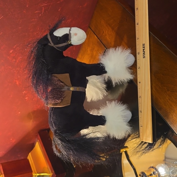 Disney | Toys | 22 Disneypixar Brave Angus Black Clydesdale Horse Plush ...